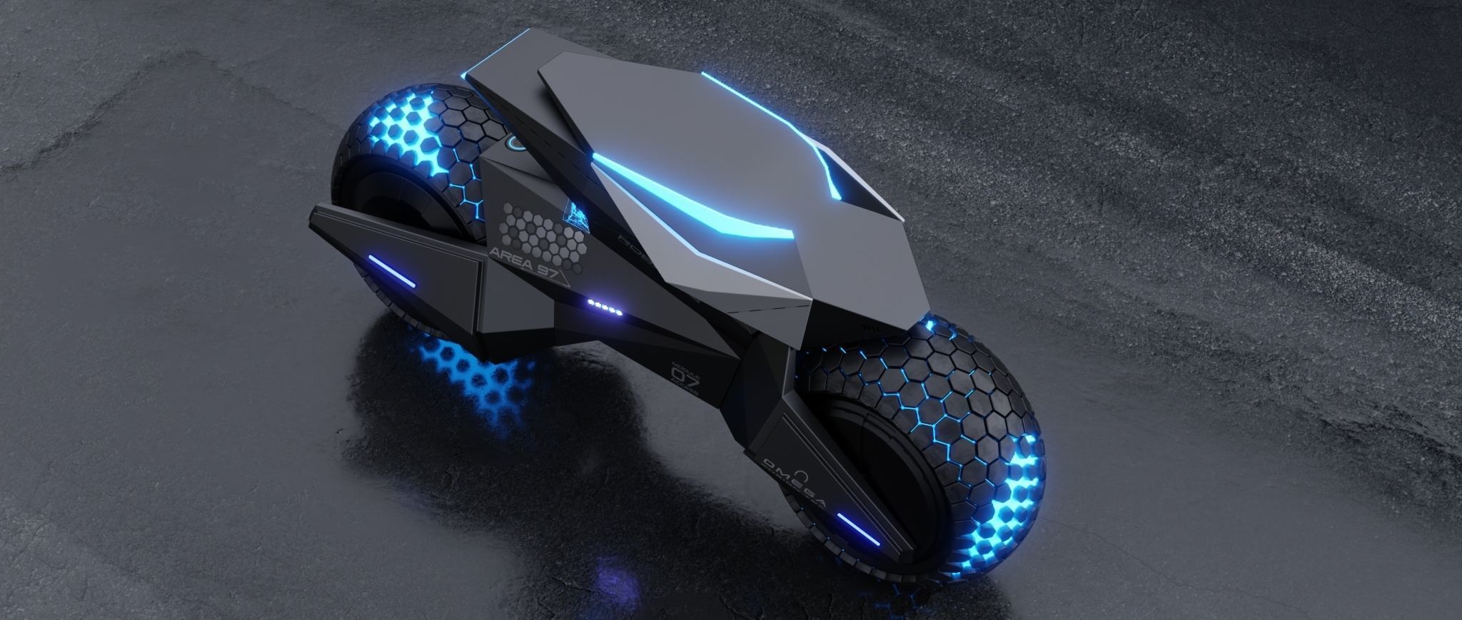 Robot Motorcycle 3D model | CGTrader