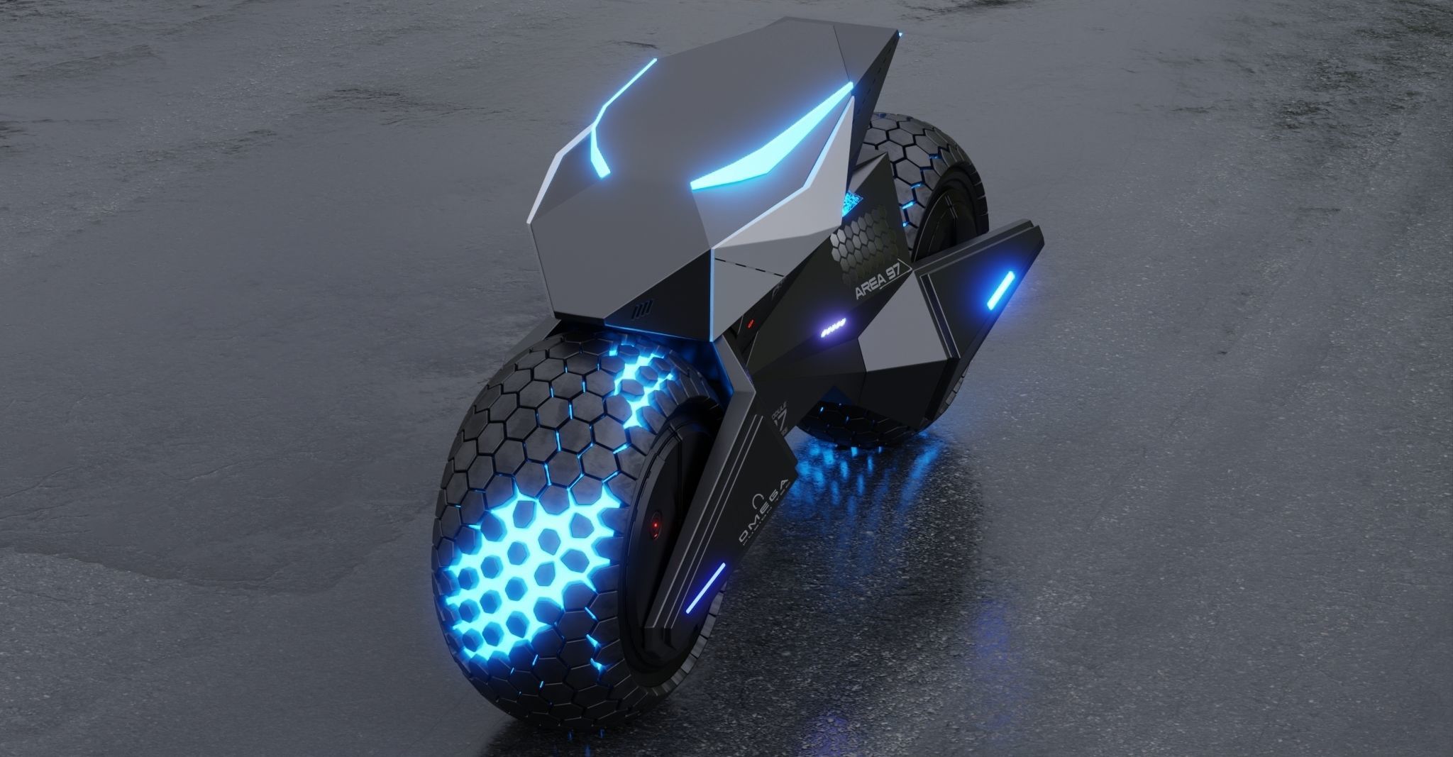Robot Motorcycle 3D model | CGTrader