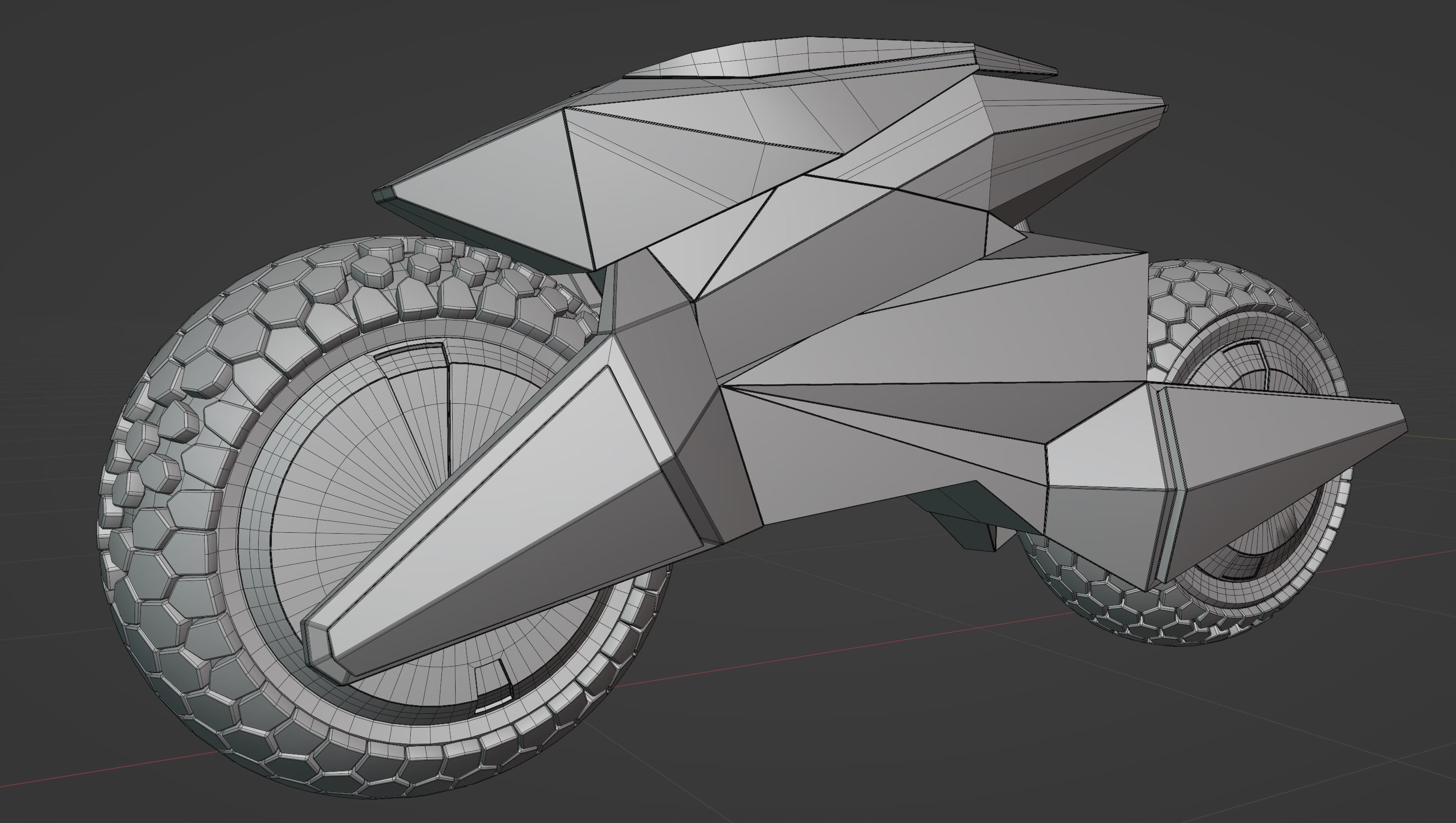 Robot Motorcycle 3D model | CGTrader