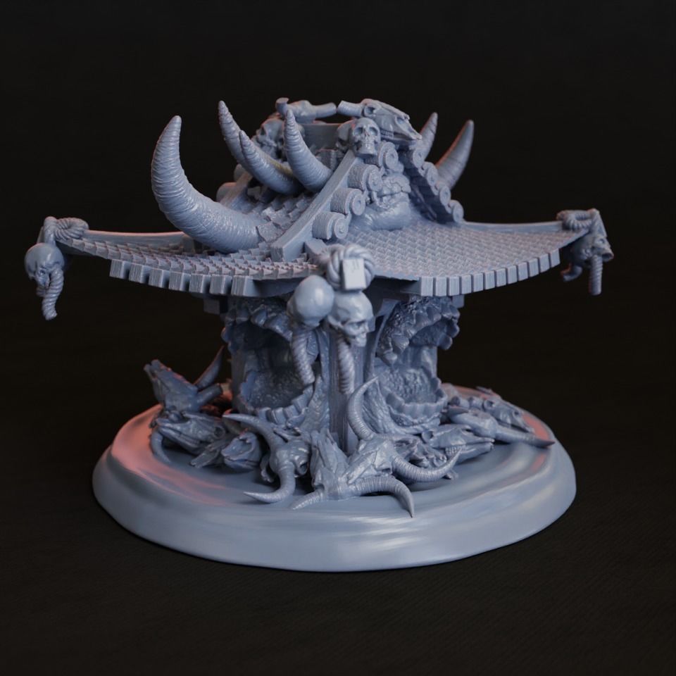 Jujutsu Malevolent Shrine 3D model 3D printable | CGTrader