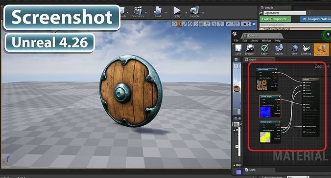 3D model Stylized Shield VR / AR / low-poly | CGTrader