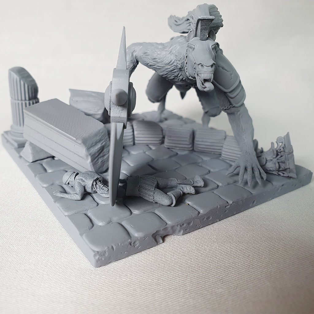 Deinos the terrible and Diorama Pack 3D model 3D printable | CGTrader