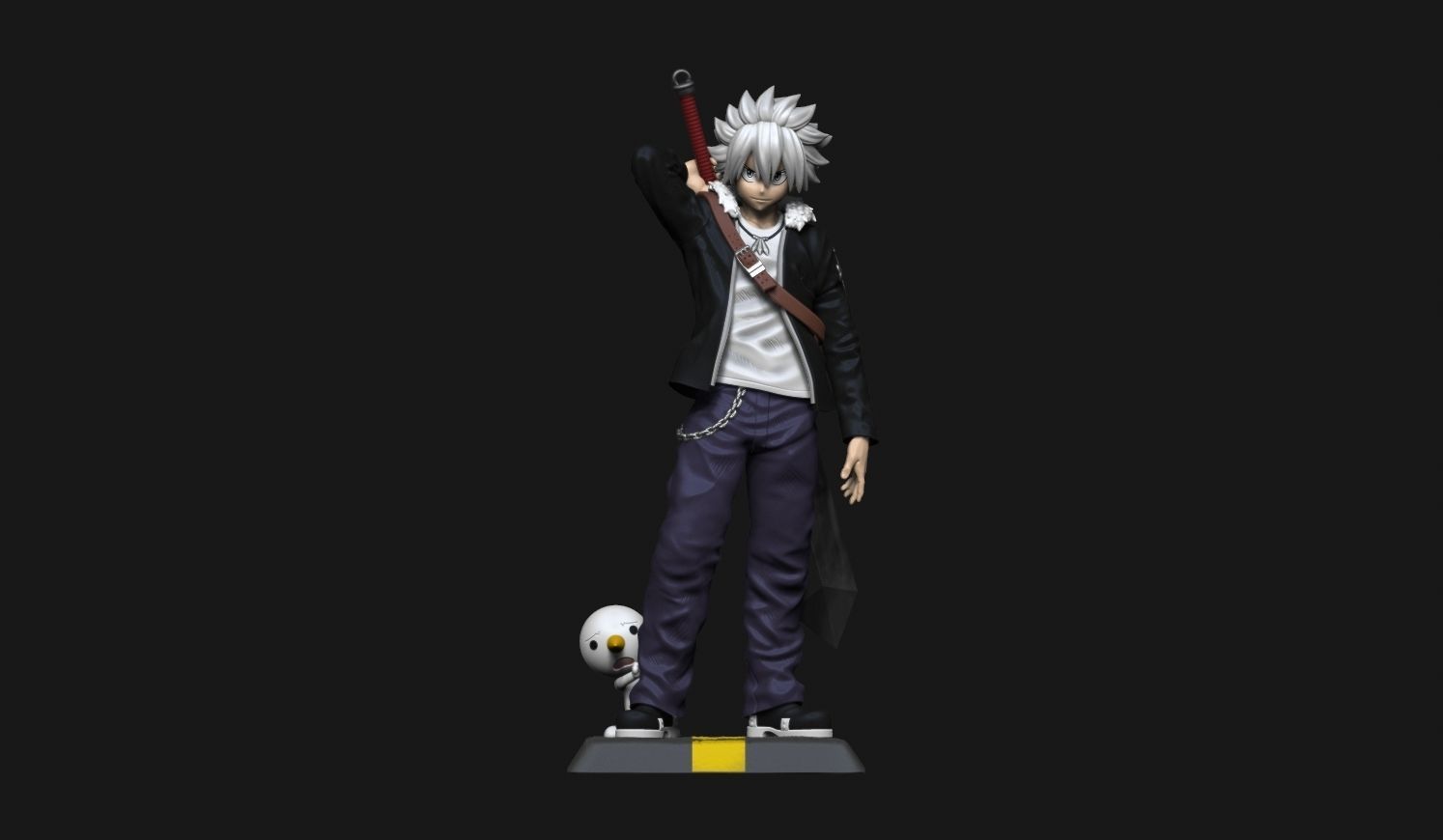 Rave Master Haru Figure 3D model 3D printable | CGTrader