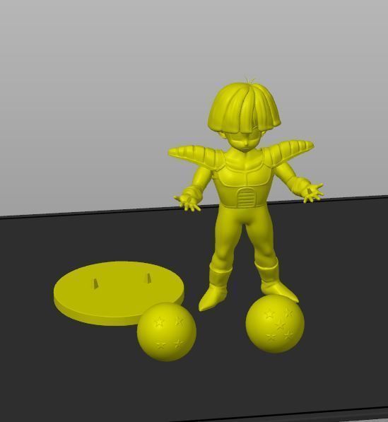 Gohan Namek - 3d Print 3D model 3D printable | CGTrader