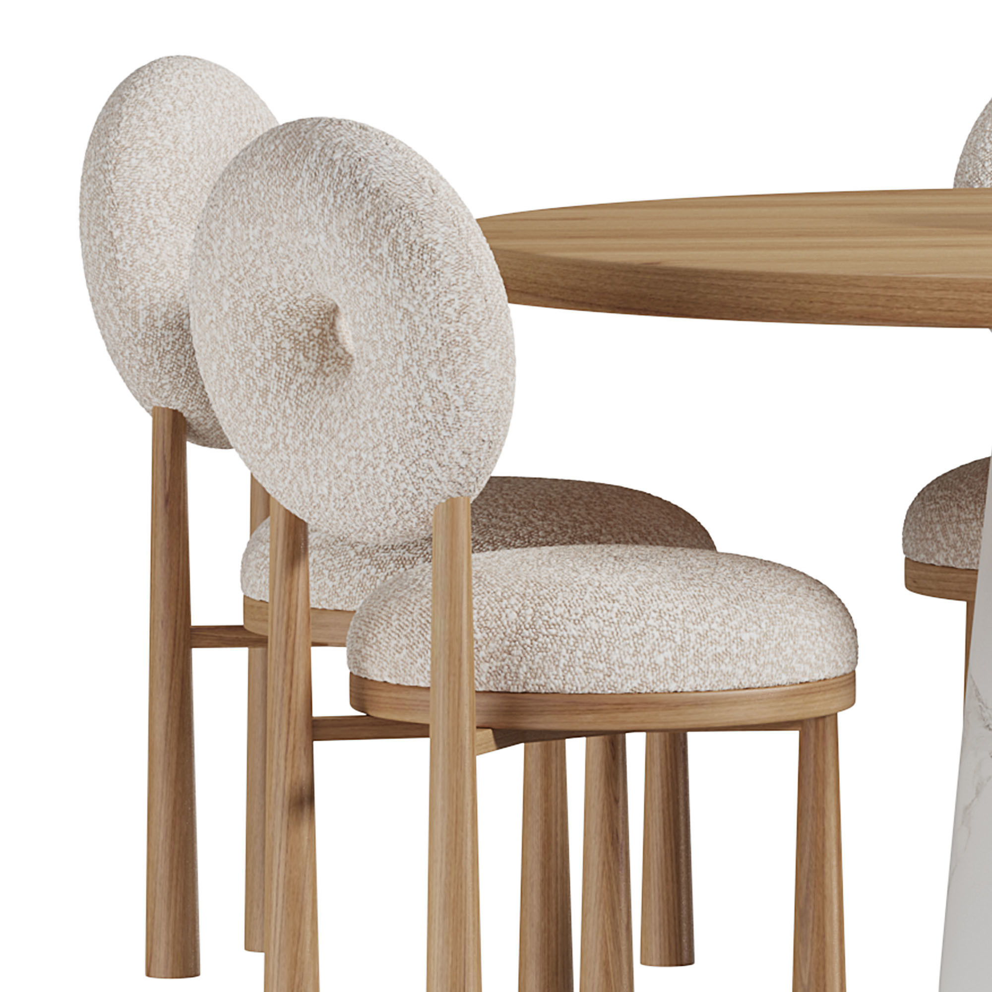 BABA CHAISE CHAIR 3D model | CGTrader