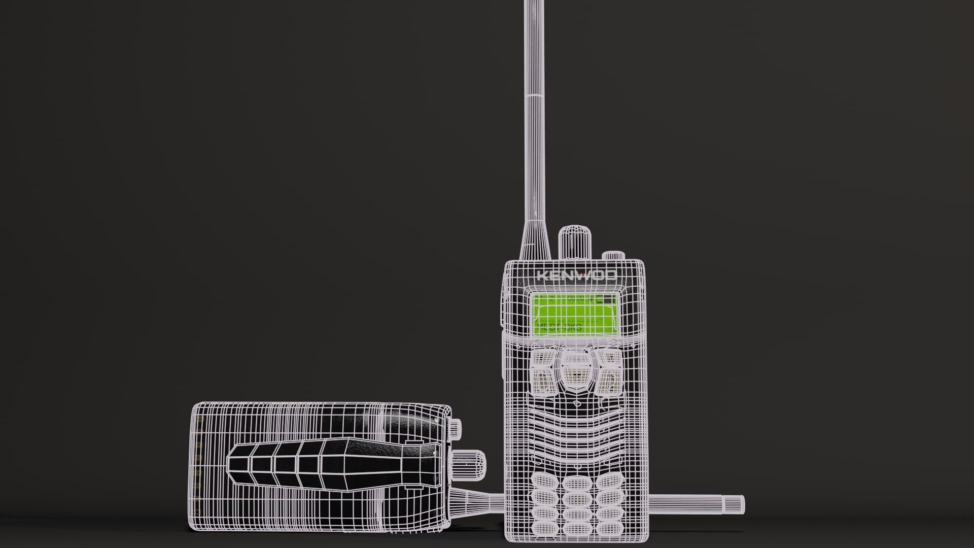 3D model Walkie Talkie 3D Model VR / AR / low-poly | CGTrader