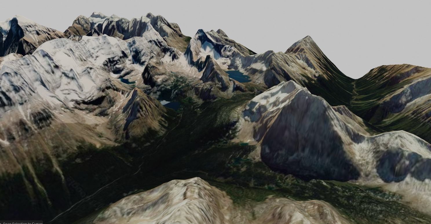 Morain Lake Texture | CGTrader