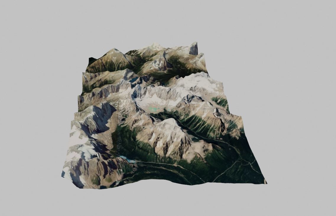 Morain Lake Texture | CGTrader