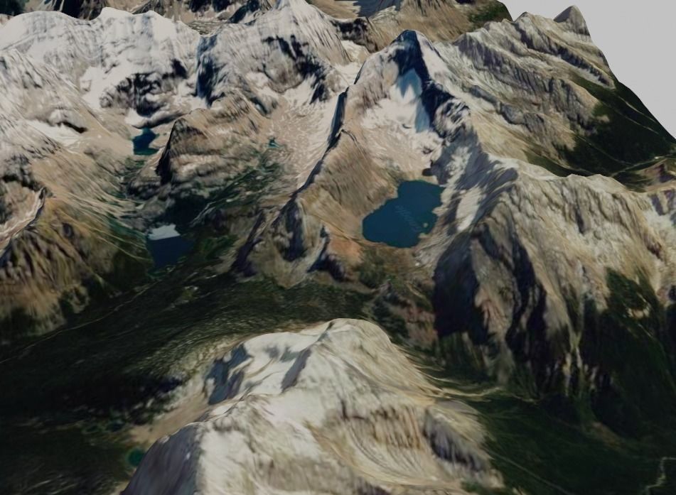 Morain Lake Texture | CGTrader