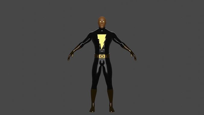 Black Adam 3D model | CGTrader
