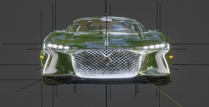 Ds e-tense 2017 model free 3D model rigged | CGTrader