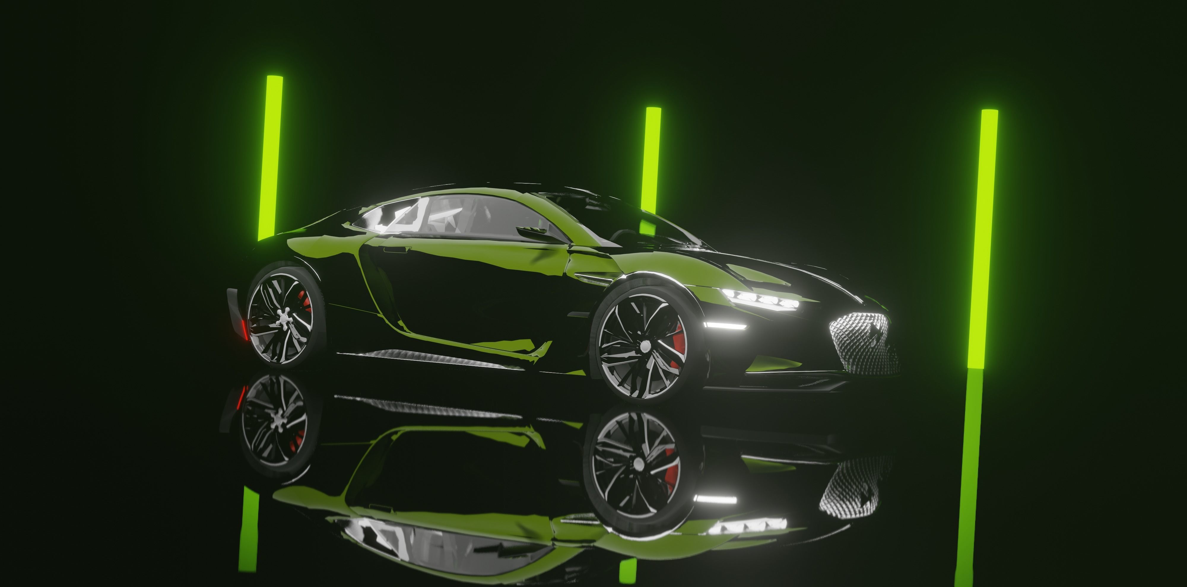 Ds e-tense 2017 model free 3D model rigged | CGTrader