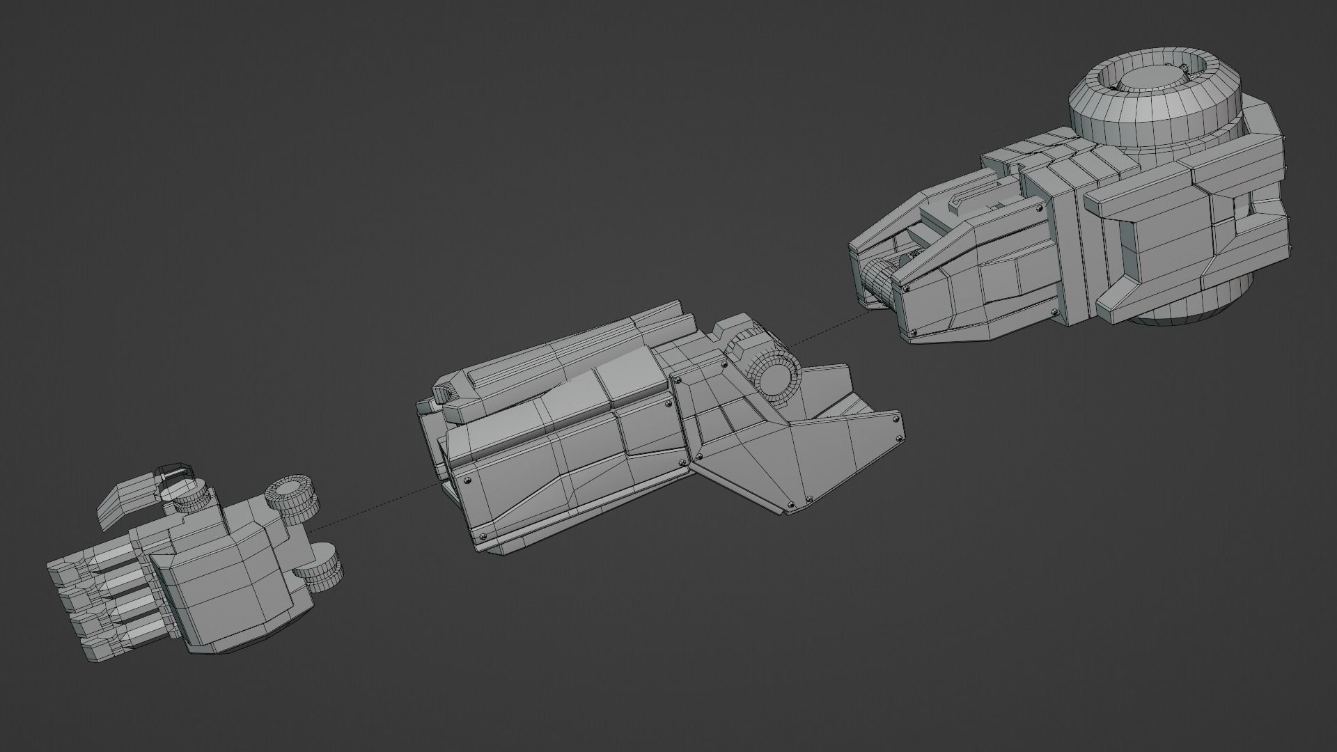 Mecha arm free VR / AR / low-poly 3D model | CGTrader