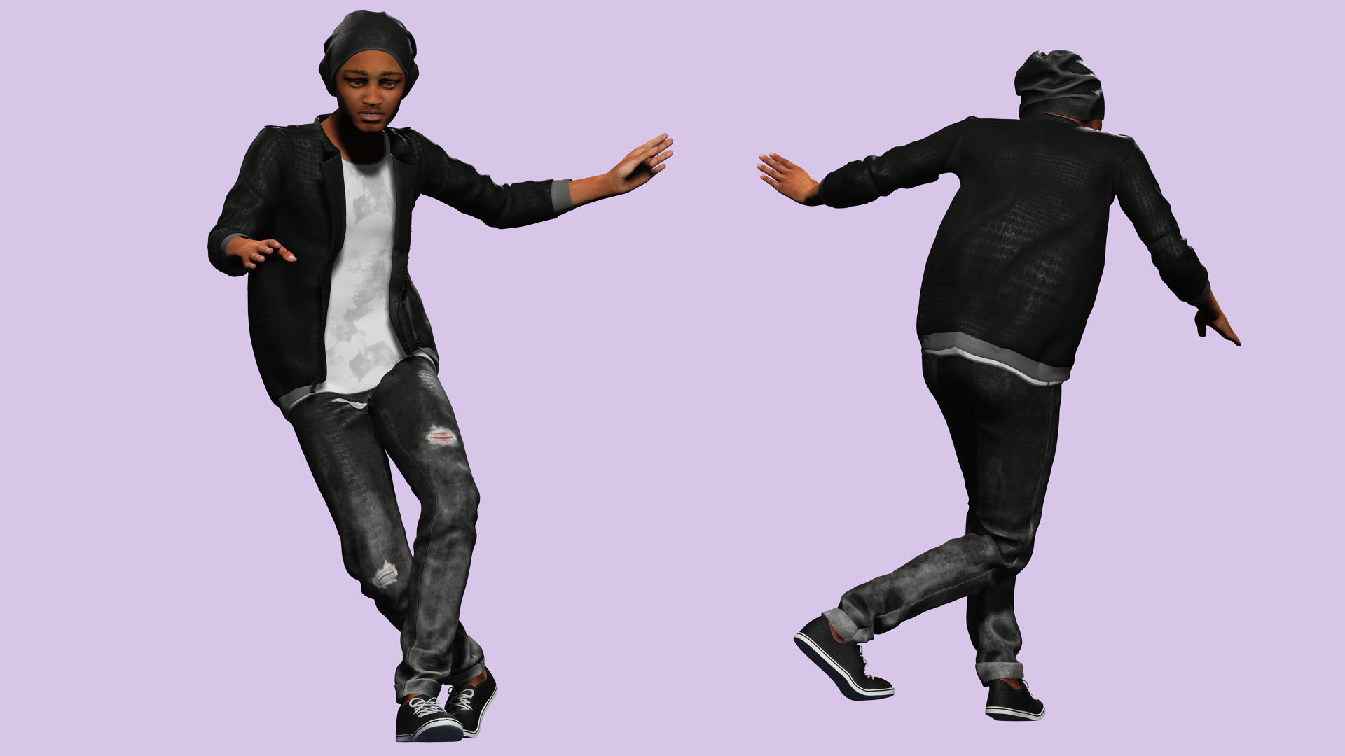 3D model Zak-Realistic African American Boy VR / AR / low-poly | CGTrader