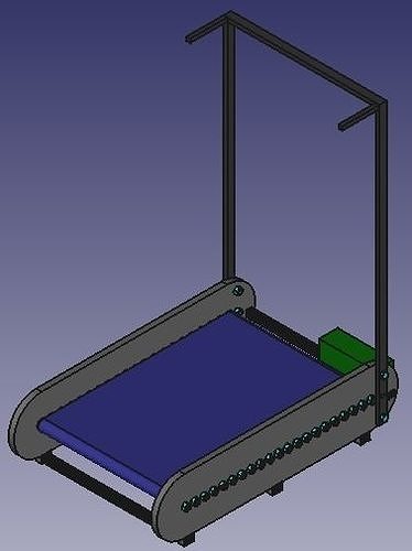 Treadmill 3D model | CGTrader
