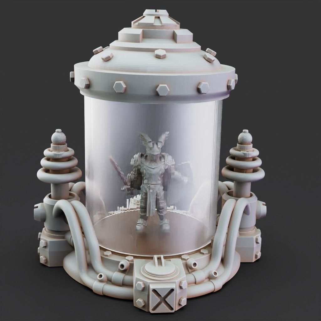 The Vats - 3D Printable TTRPG - PRESUPPORTED - 32mm Scale 3D model 3D ...