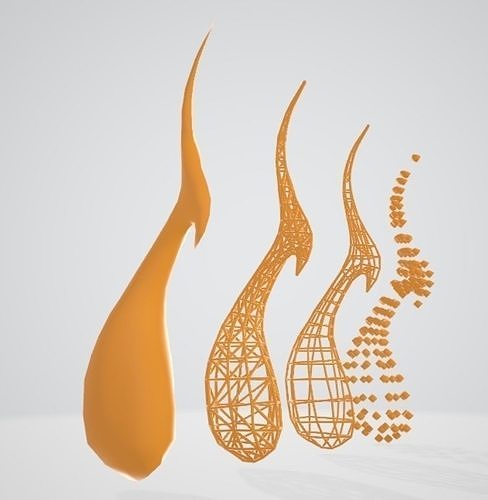 Gable Apex 3D model | CGTrader