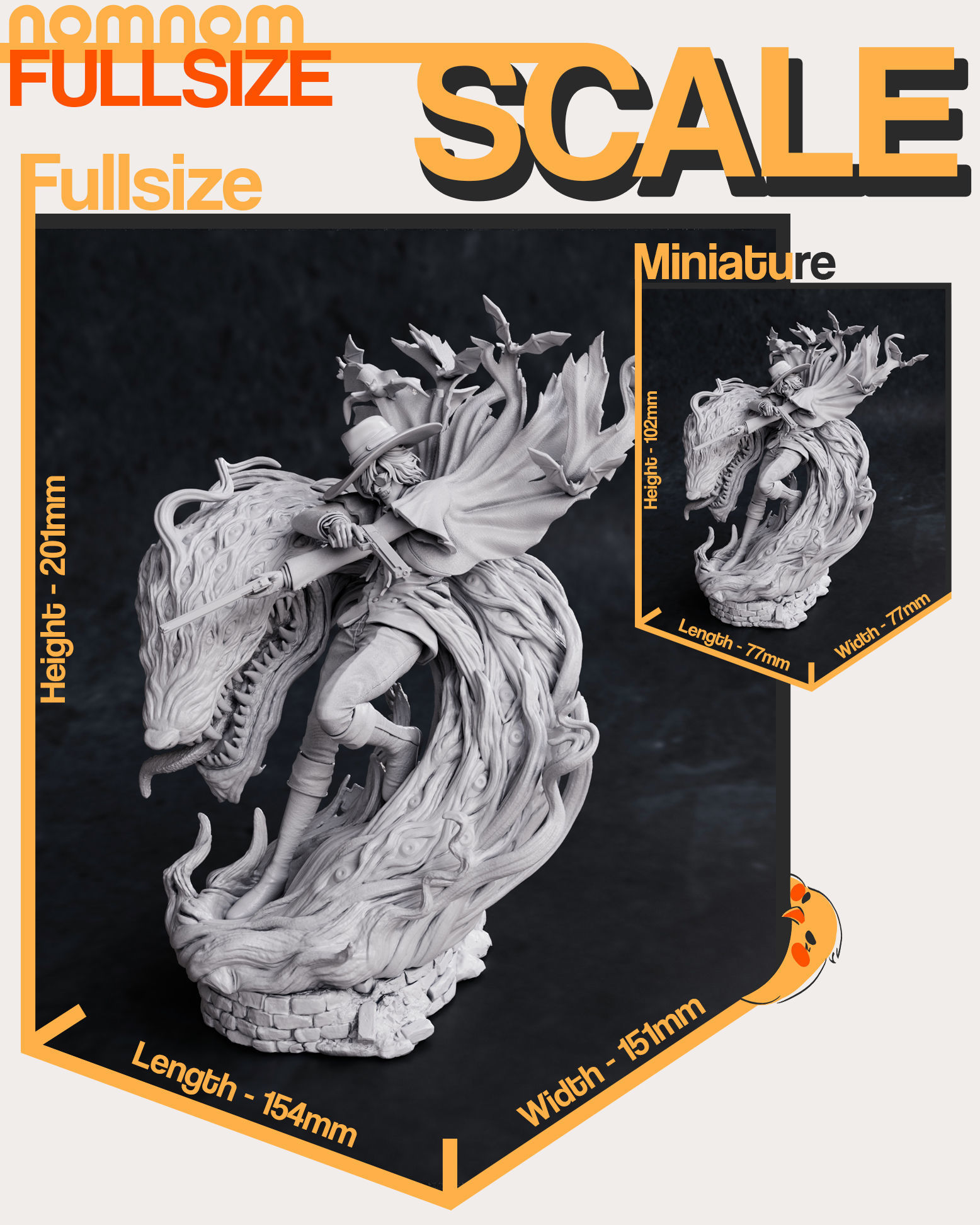 Alucard - Hellsing 3D model 3D printable | CGTrader