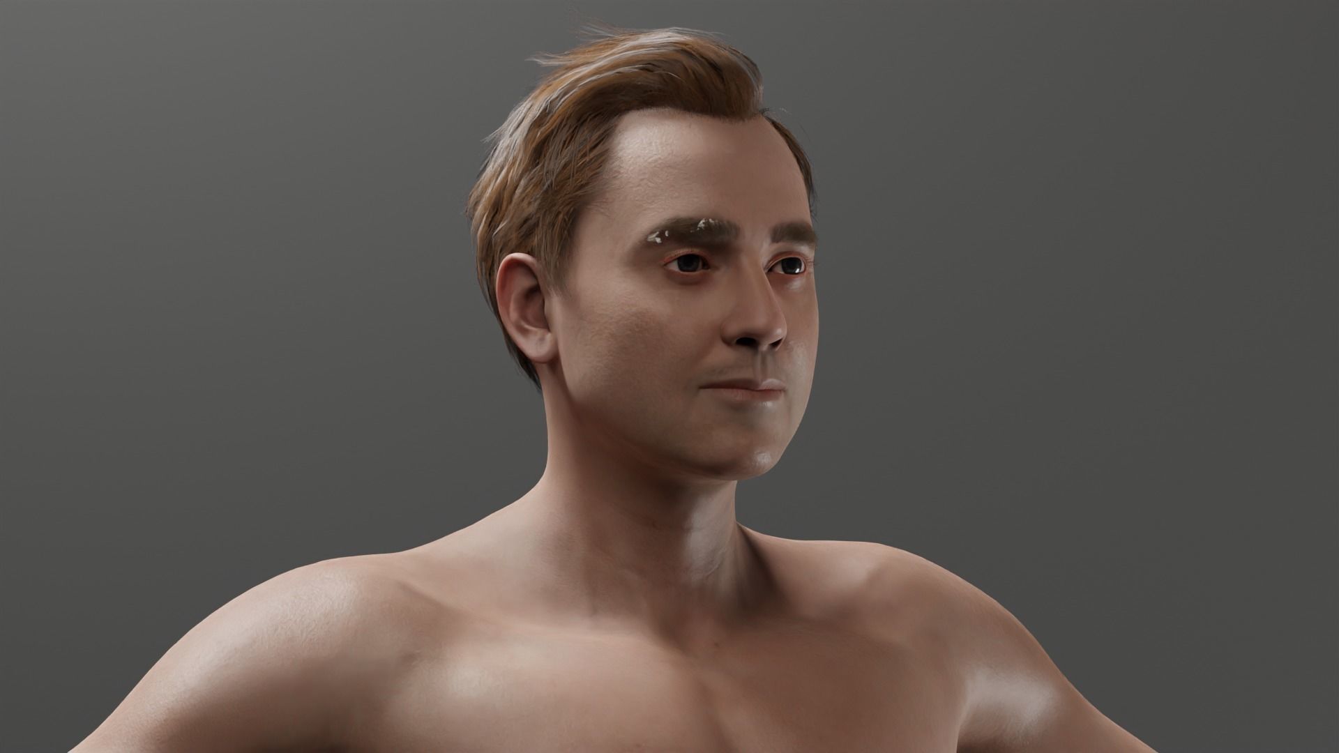 Realistic Male - Harvey 3D model rigged | CGTrader