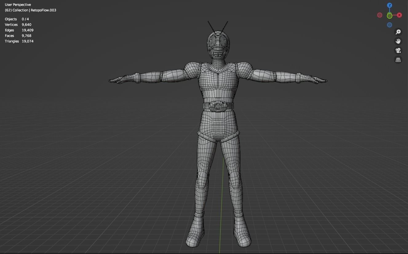 3D model Kamen Rider Black 3D model VR / AR / low-poly | CGTrader