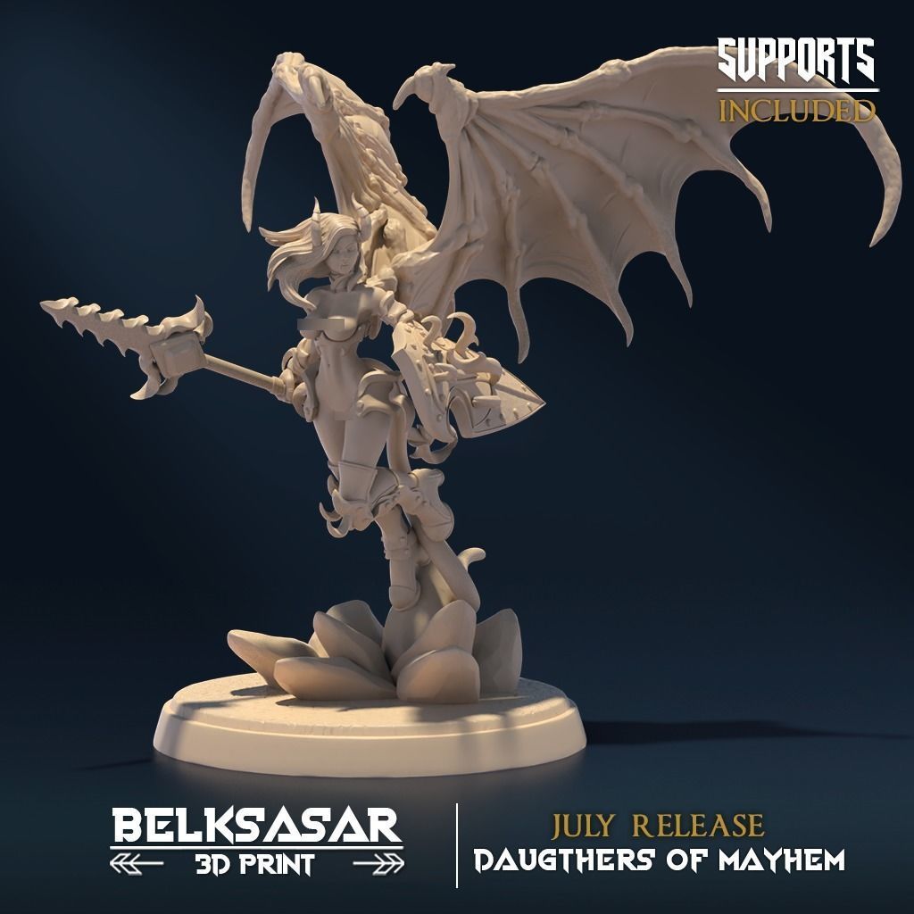 Succubus Heartripper Nude Set X3 3d Model 3d Printable Cgtrader 5054