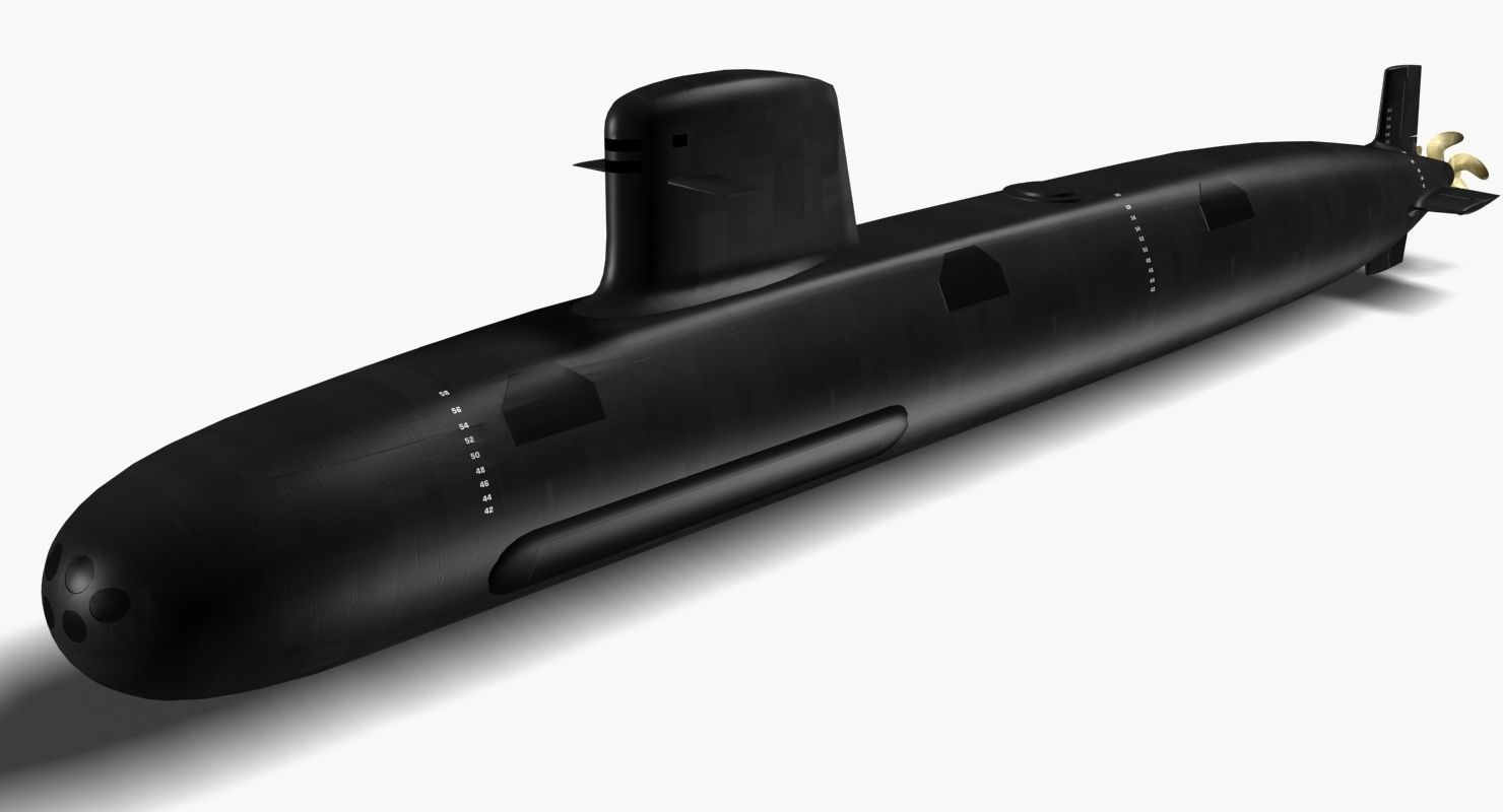 Scorpene submarine 3D model | CGTrader