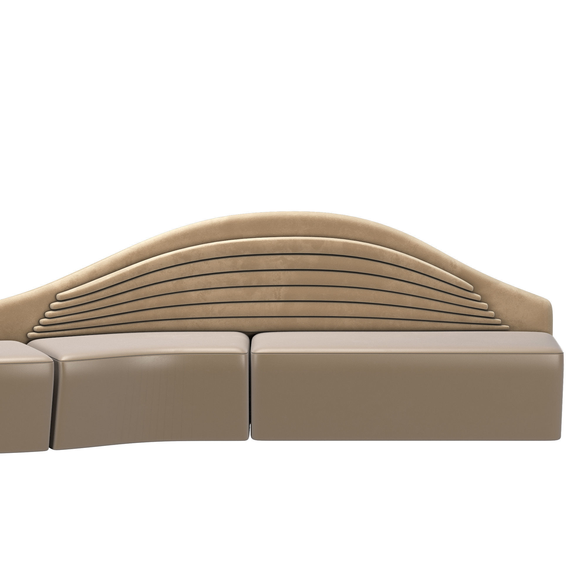 VIP Lounge Lobby sofa L 3D model | CGTrader