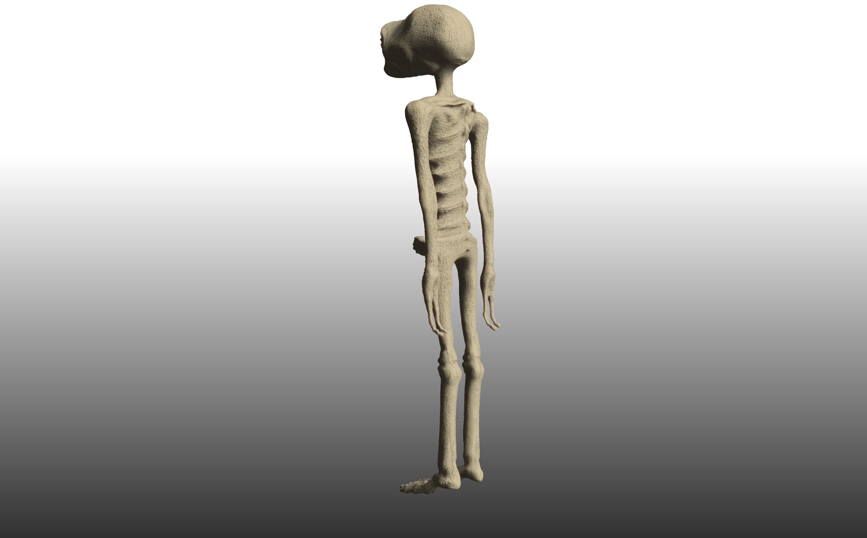 Mexico alien 3D model 3D printable | CGTrader