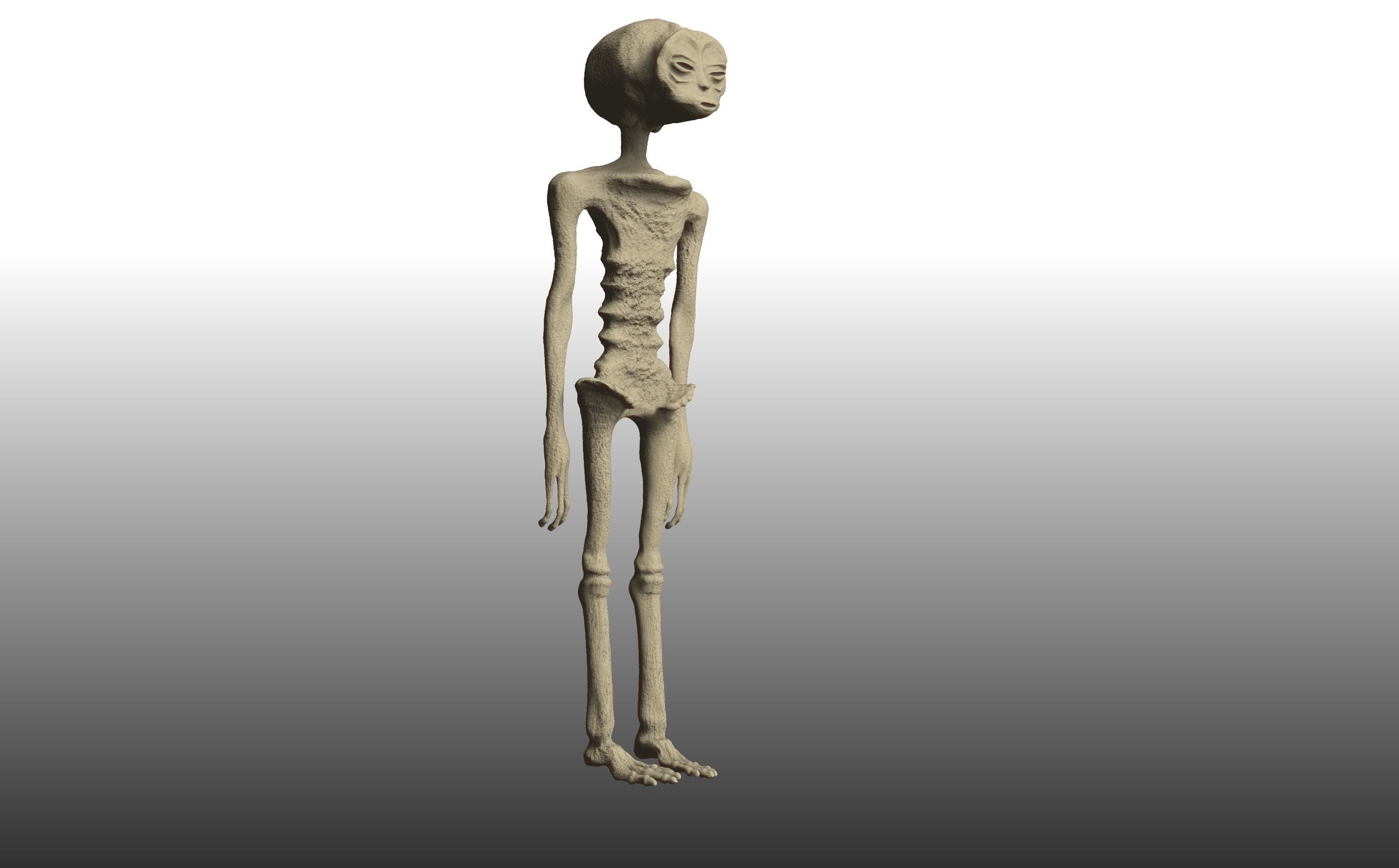 Mexico alien 3D model 3D printable | CGTrader