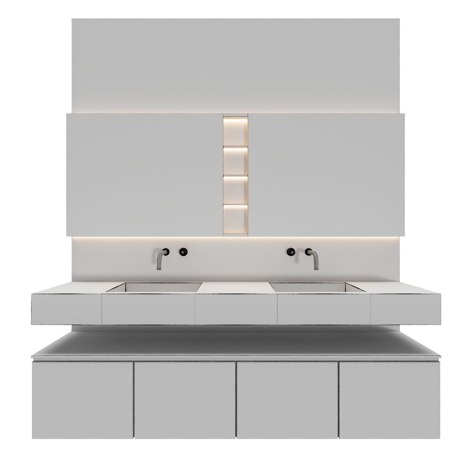 PS Bathroom 02 3D model | CGTrader