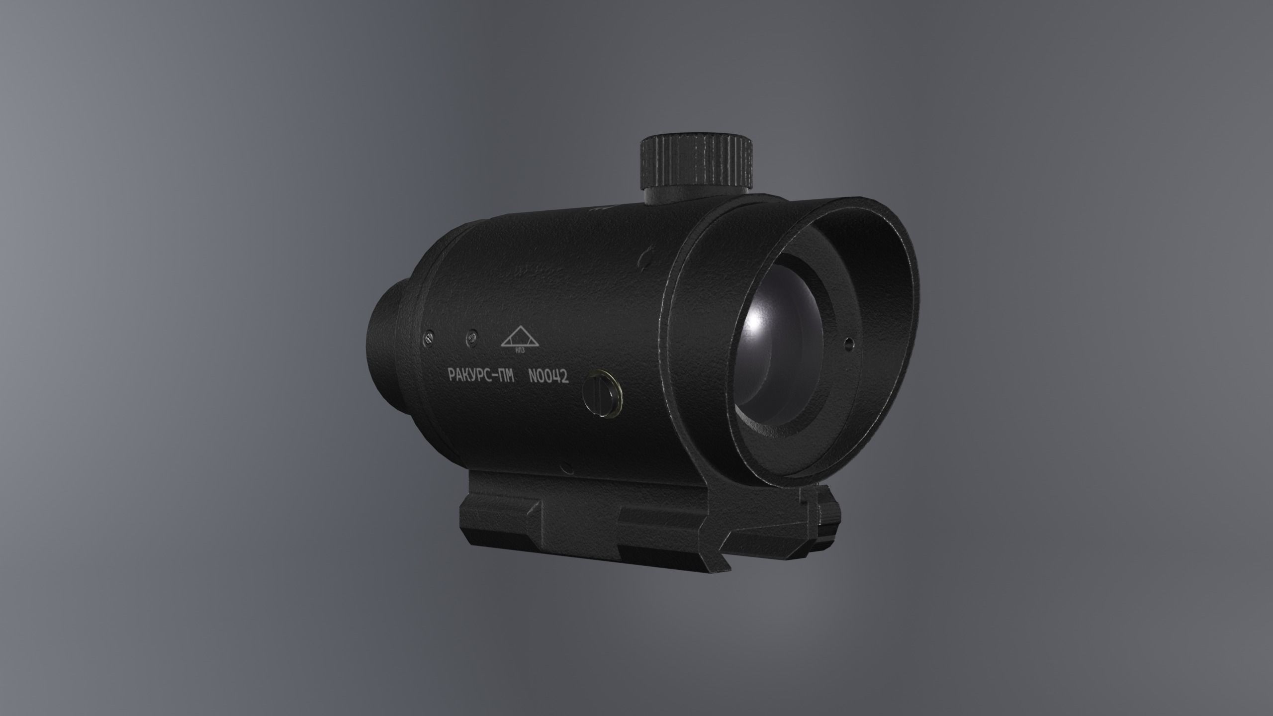 3D model 1P76 Rakurs Aimpoint Sight VR / AR / low-poly | CGTrader