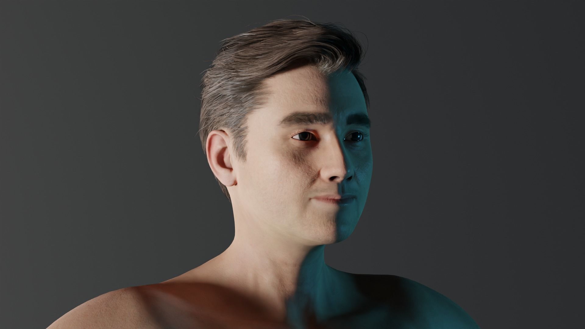 Realistic Male - Louis 3D model rigged | CGTrader