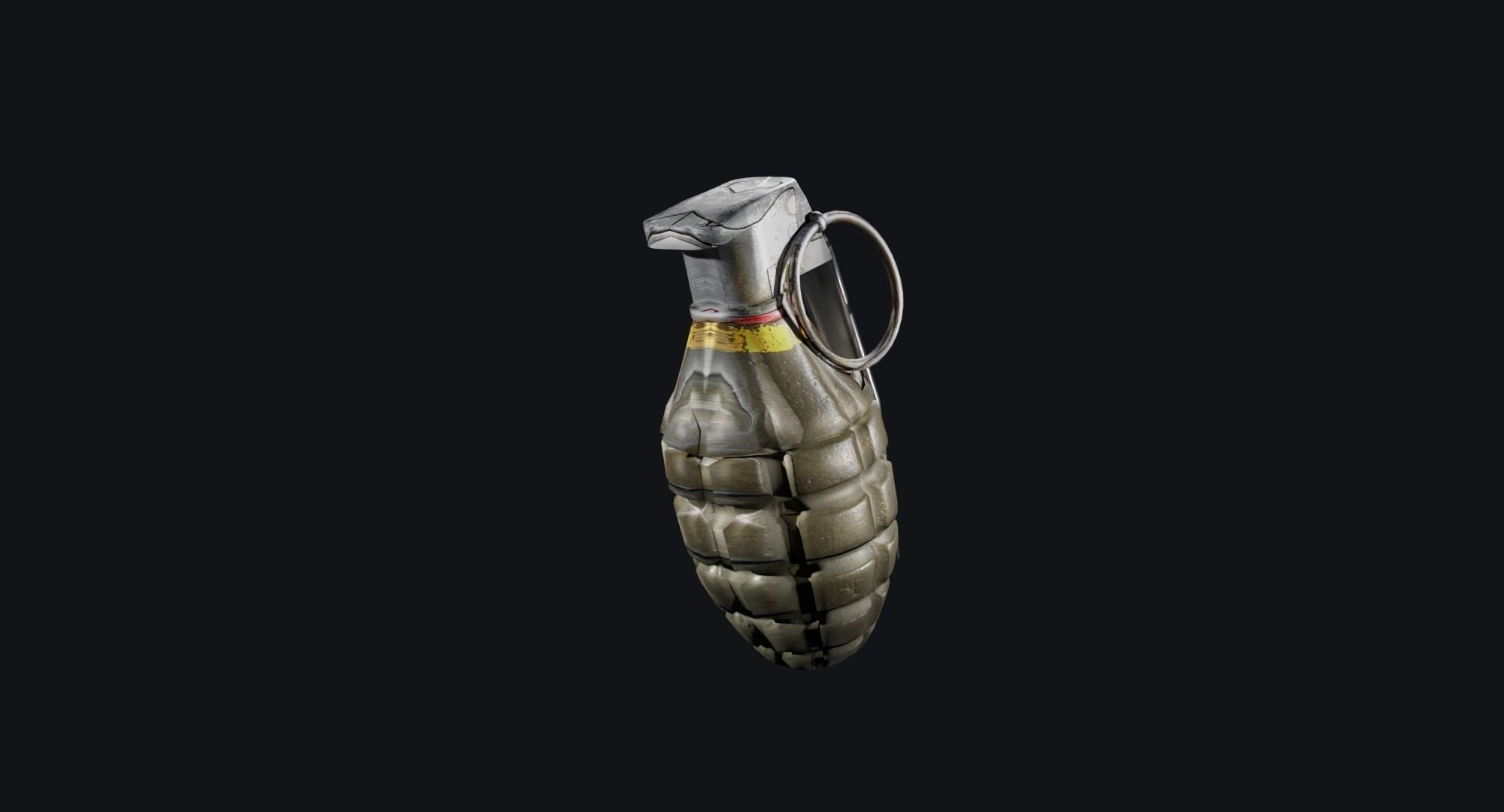 3D model World War 2 US Hand Grenade VR / AR / low-poly | CGTrader