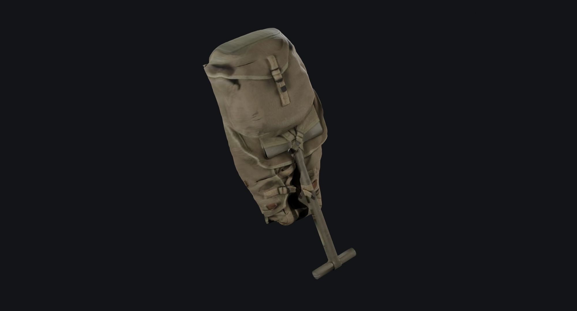 World War 2 US D-Day Backpack 3D model | CGTrader
