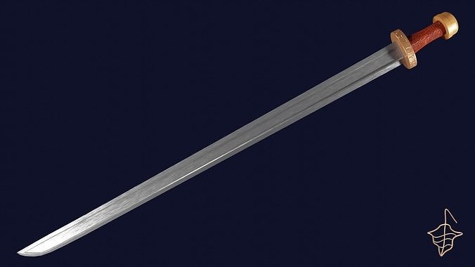 3D model Langsax sword with Spatha handle VR / AR / low-poly | CGTrader