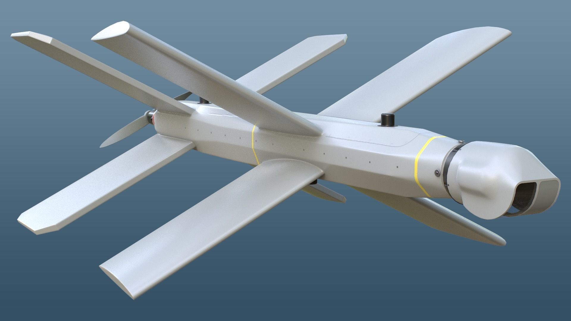 3D model Lancet Drone VR / AR / low-poly | CGTrader