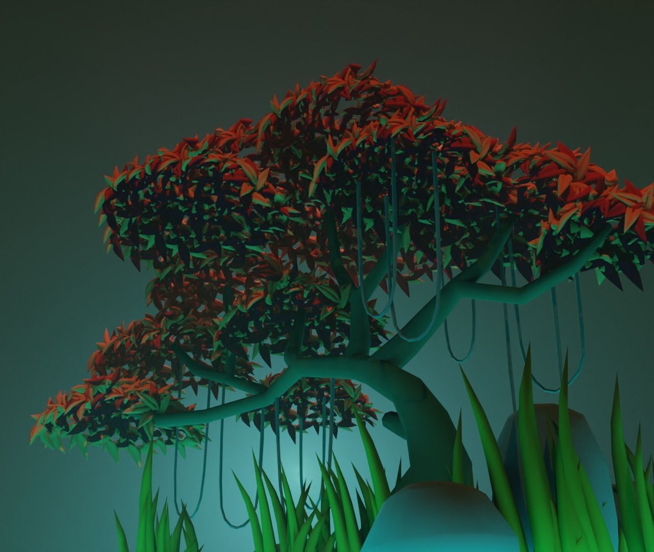 3D model Fantasy Tree VR / AR / low-poly | CGTrader