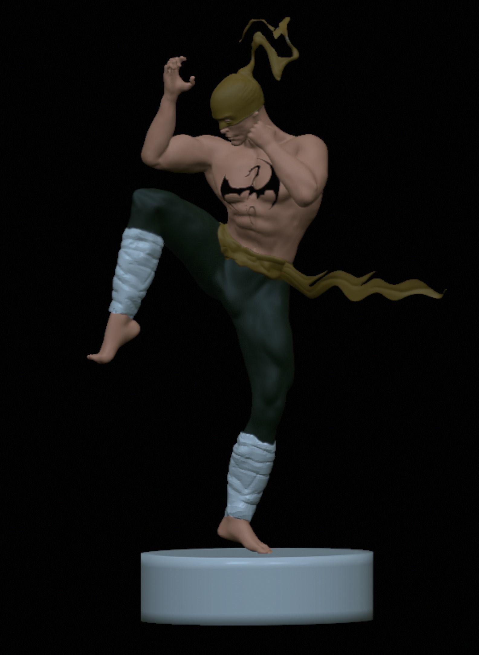 Iron Fist FanArt 3D model 3D printable | CGTrader