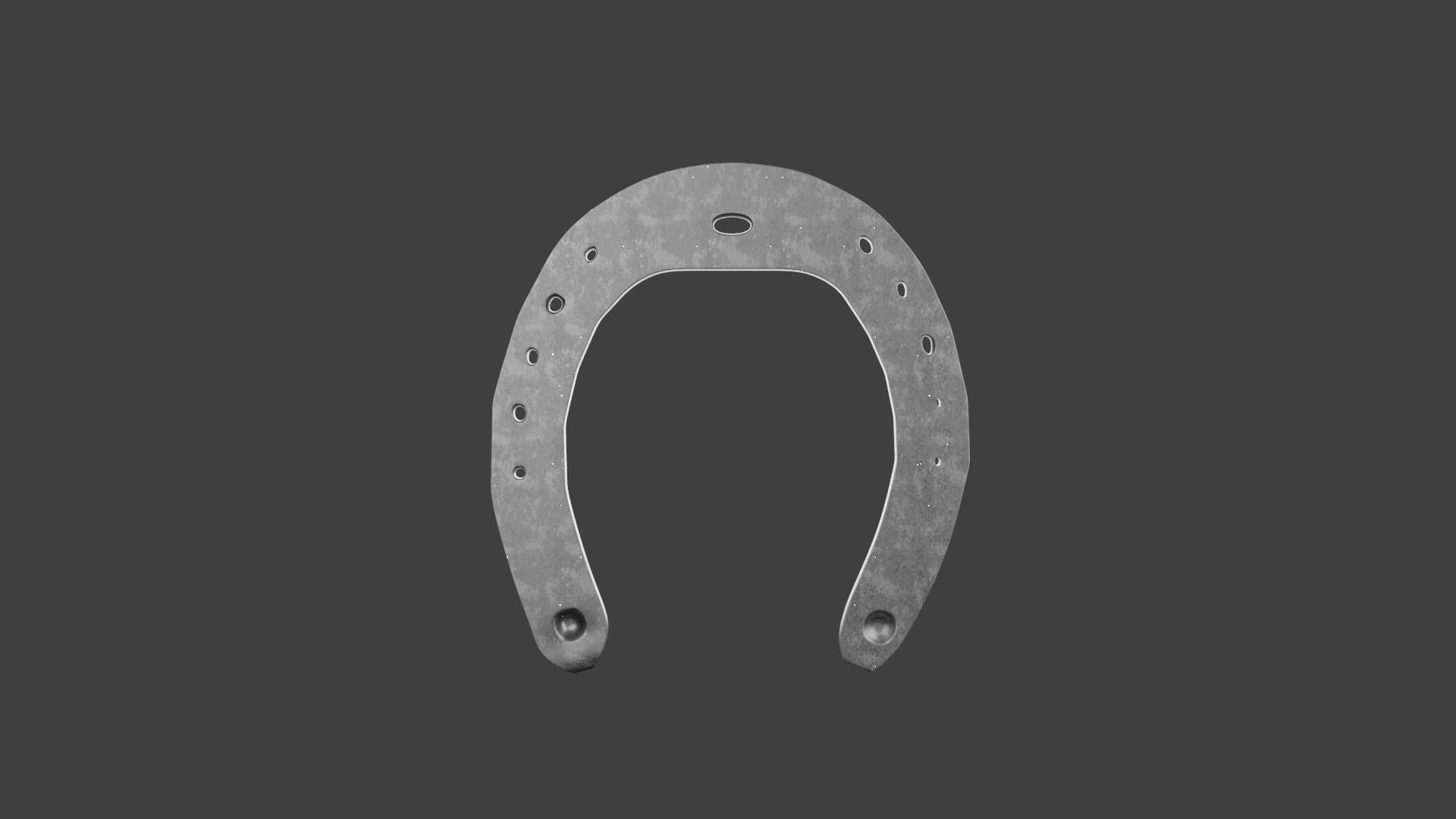 3D model The Metal Horse Shoe VR / AR / low-poly | CGTrader
