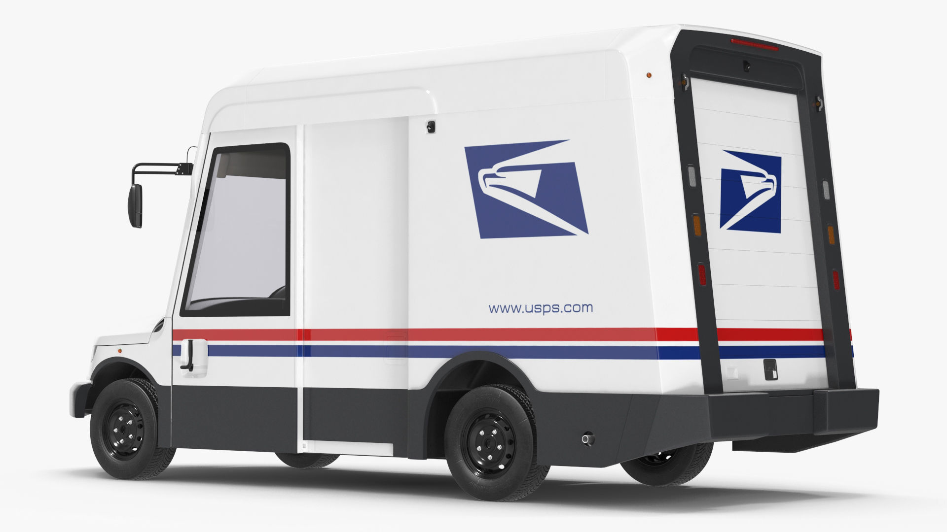 Next Generation US Mail Truck 3D model | CGTrader