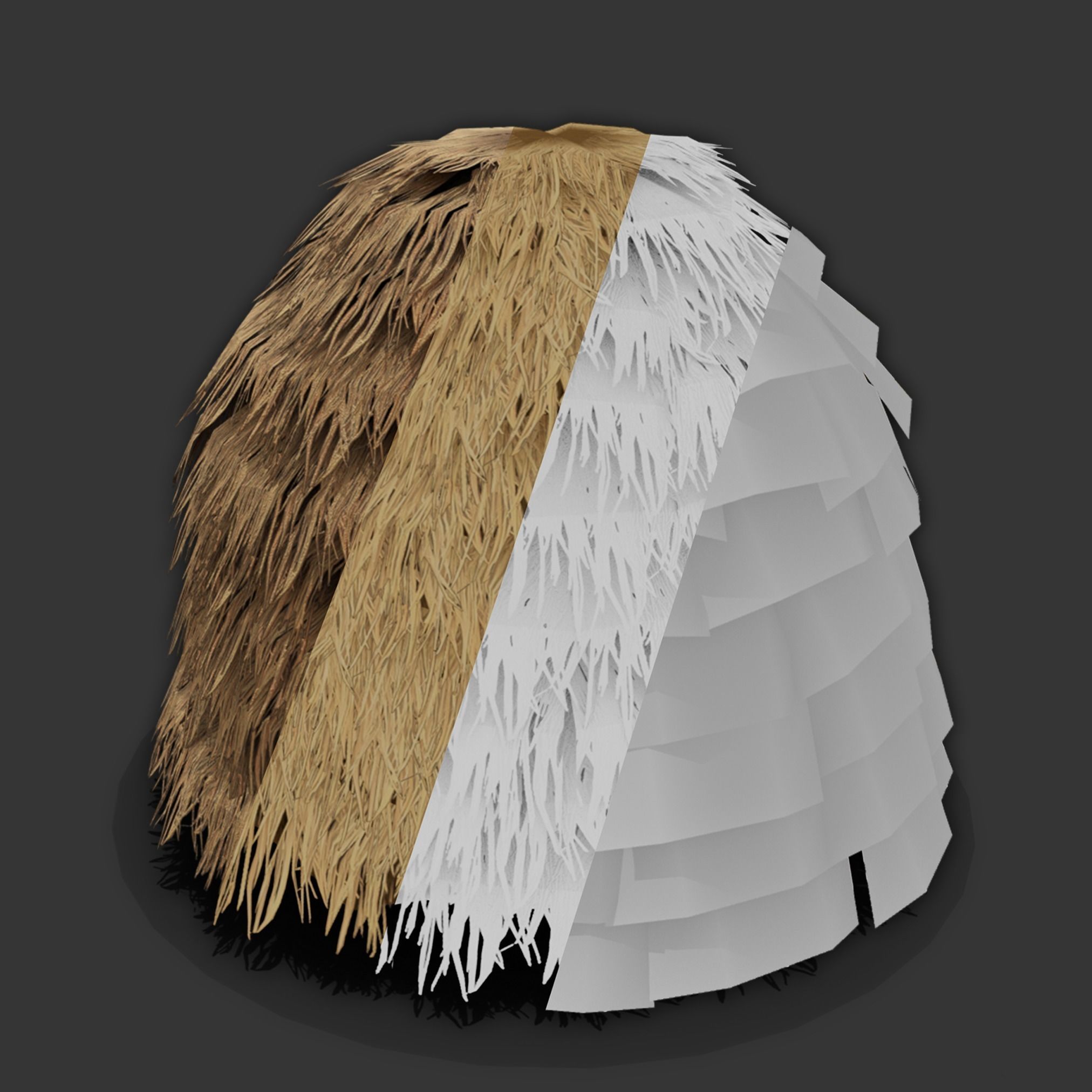 3D model Haystack Game-ready asset VR / AR / low-poly | CGTrader