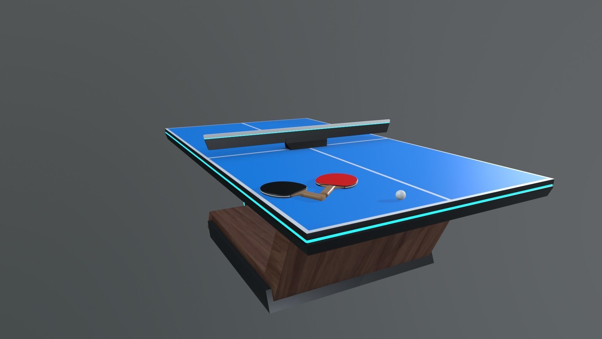3D model Table Tennis Lowpoly VR / AR / low-poly | CGTrader