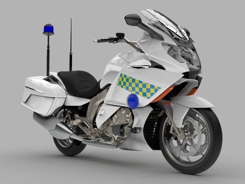 Urban K 1600 cc high capacity travaling Police Bike 3D model | CGTrader