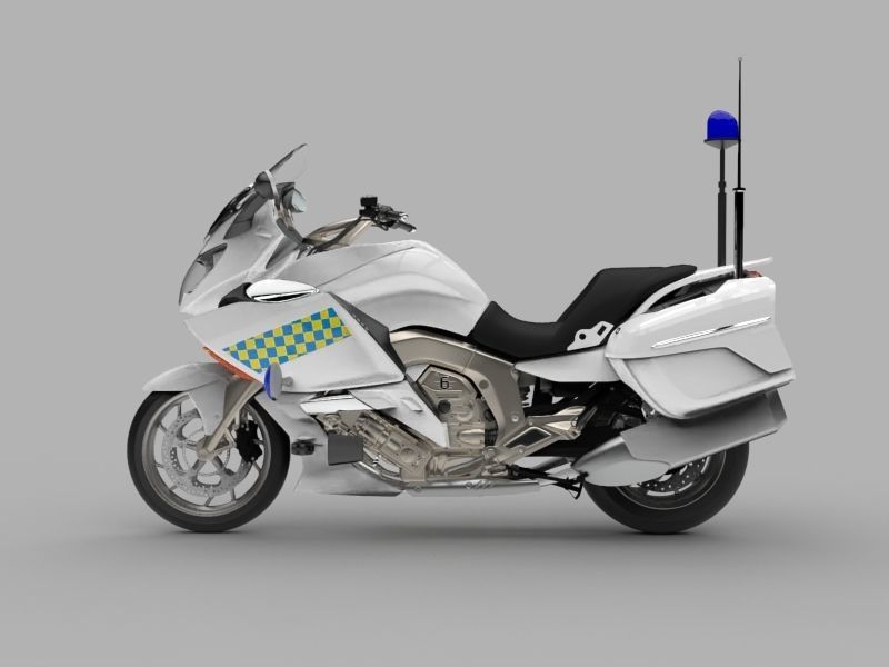 Urban K 1600 cc high capacity travaling Police Bike 3D model | CGTrader