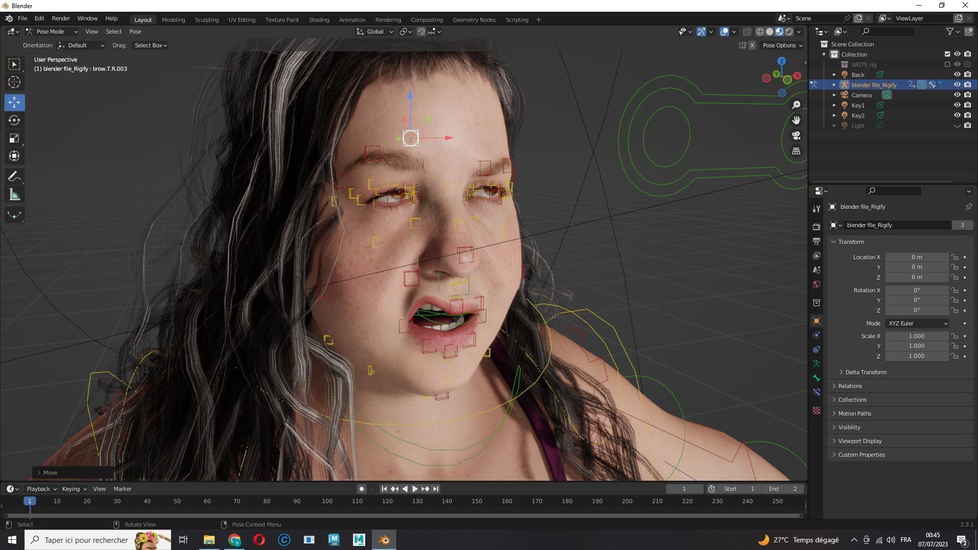 3D model Camilia-Realistic Fat Women VR / AR / low-poly | CGTrader
