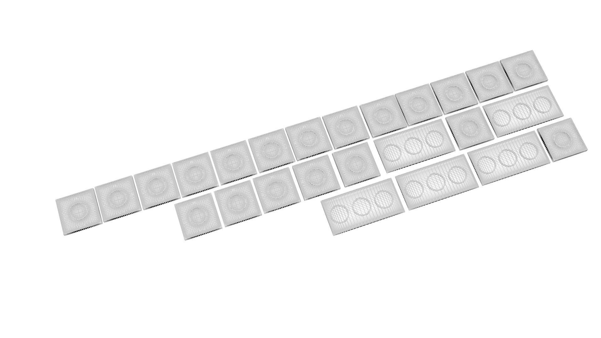 Road Sign Lego Tiles Set 3D model | CGTrader