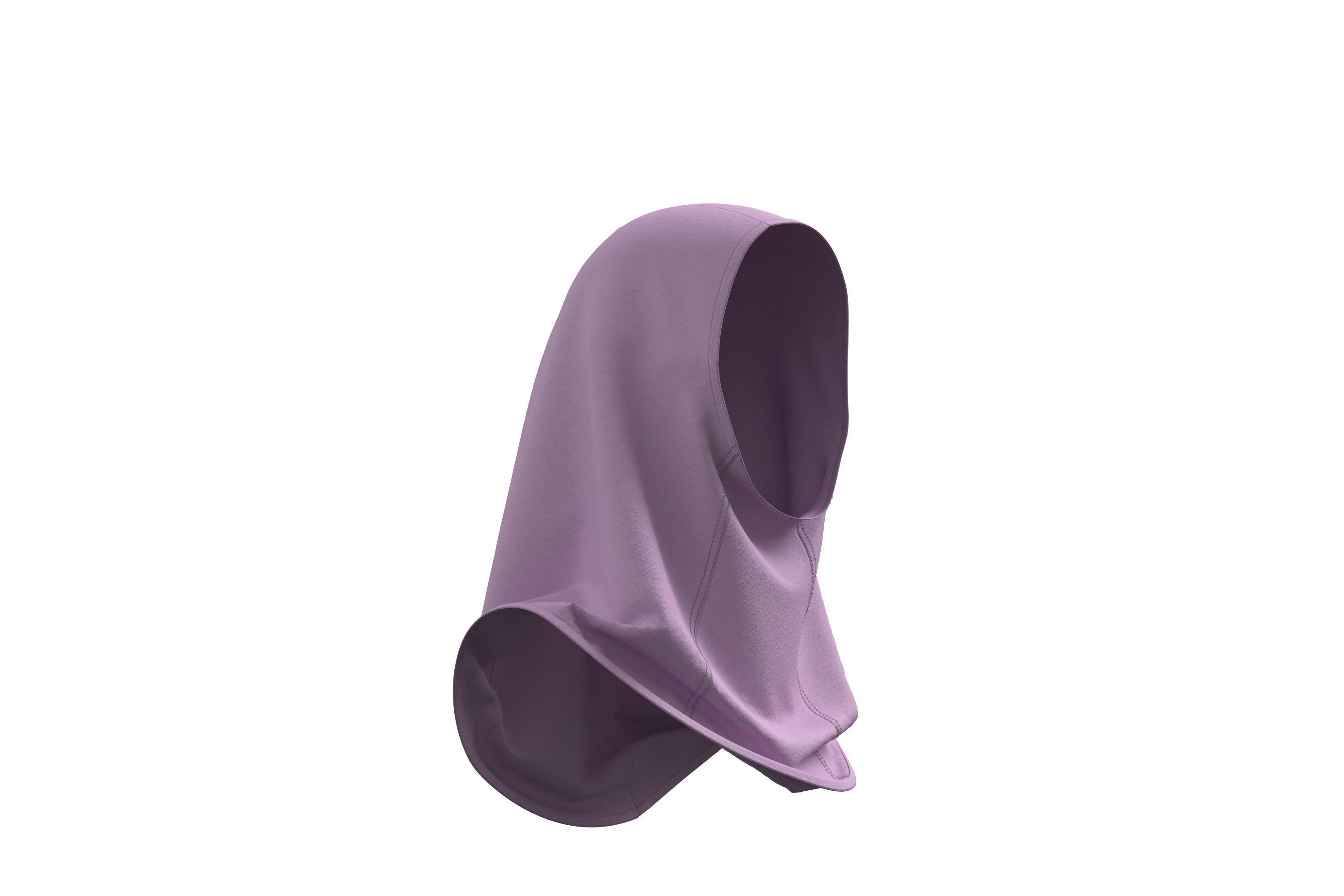 Hijab 3D model rigged | CGTrader