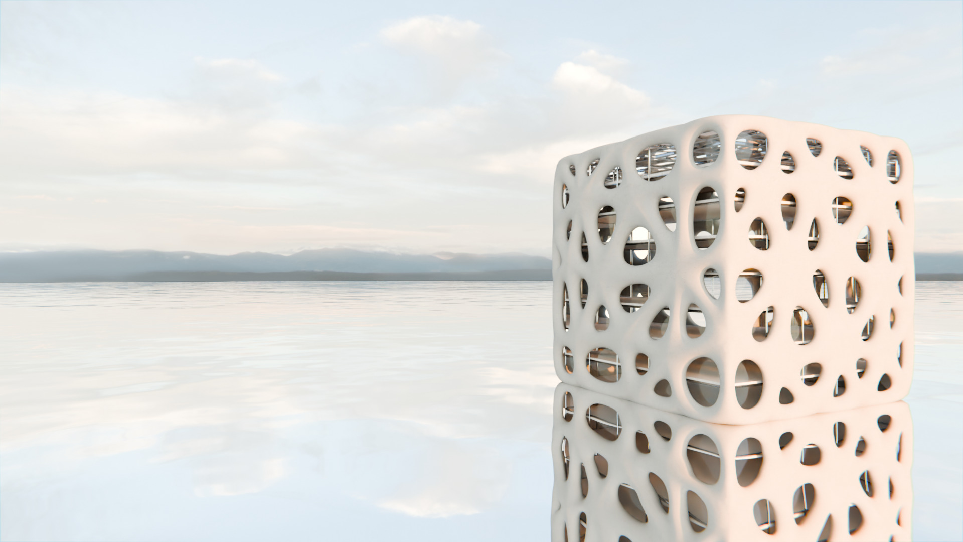 Parametric Conceptual Organic Tower free 3D model | CGTrader