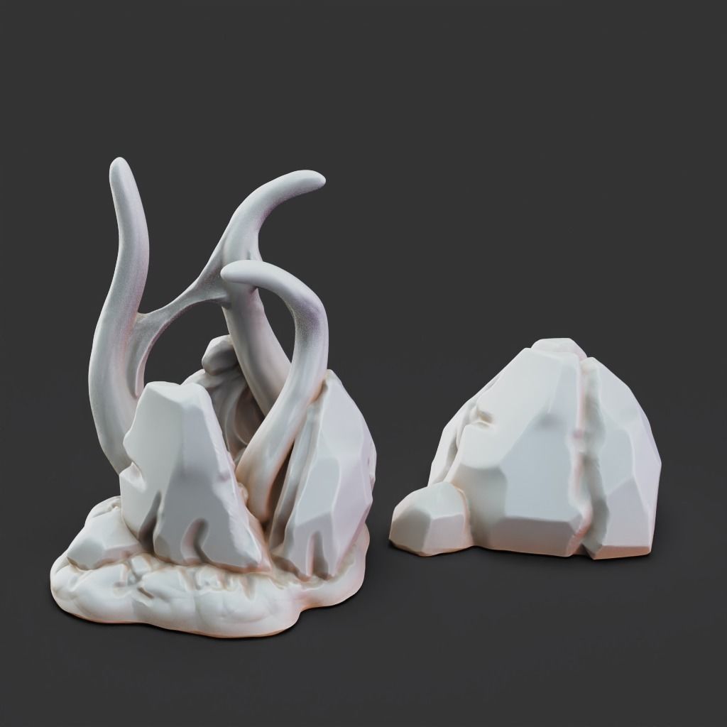 Rock Mimic - 3D Printable TTRPG - PRESUPPORTED - 32mm Scale 3D model 3D ...
