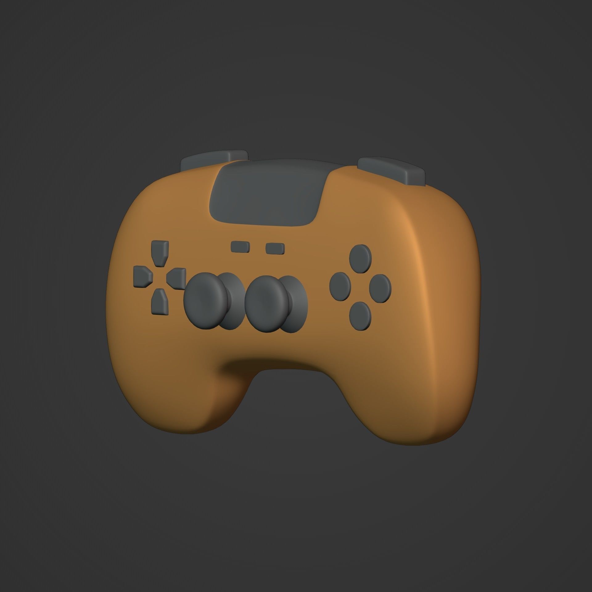 3D model Cartoon Game Controller Icon VR / AR / low-poly | CGTrader